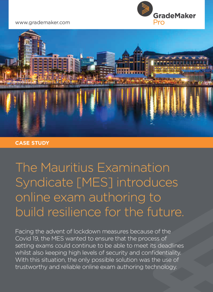 Mauritius adopts GradeMaker Pro to improve resilience | GradeMaker